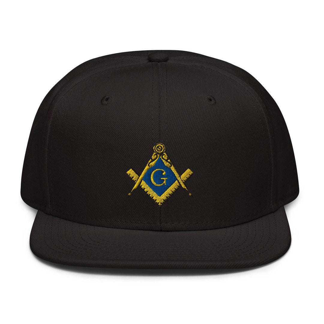 Embroidered Mason Baseball Cap | Masonic Emblem Hat - Etsy