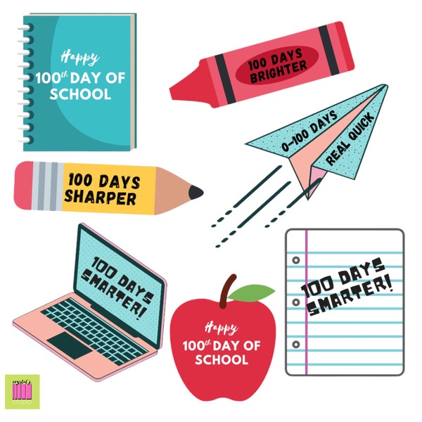 100 Days of School - Etsy