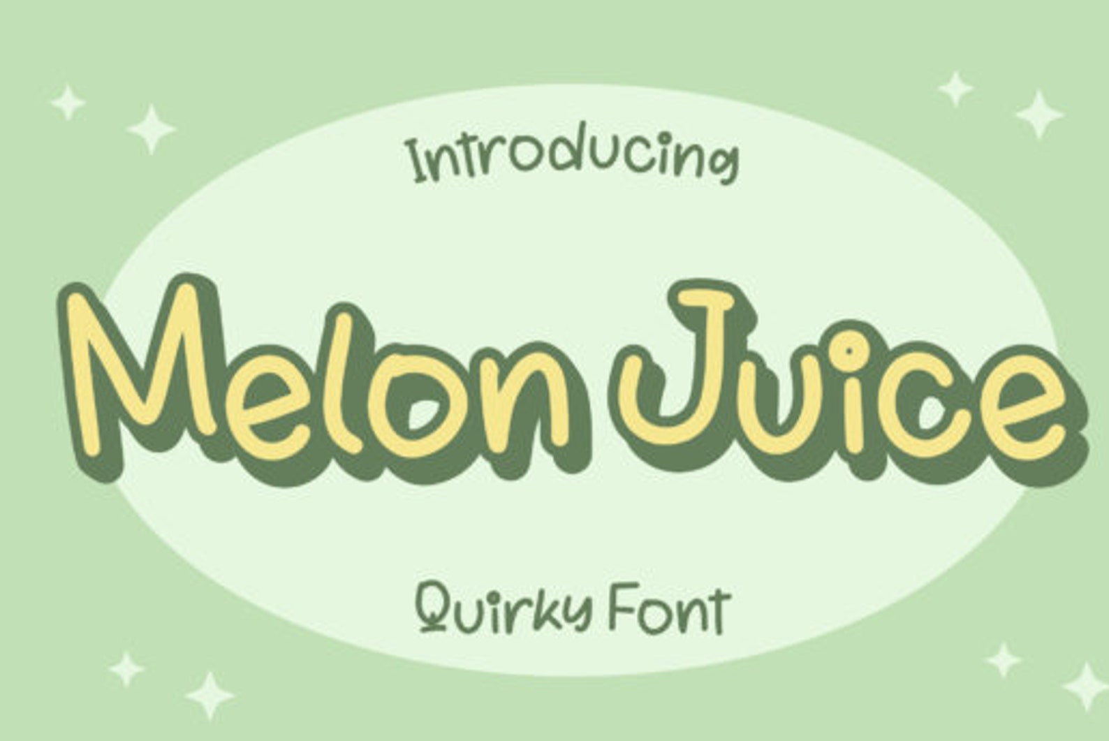 Melon Juice Font, Unique Handwritten Font, Classic Serif Font, Retro ...