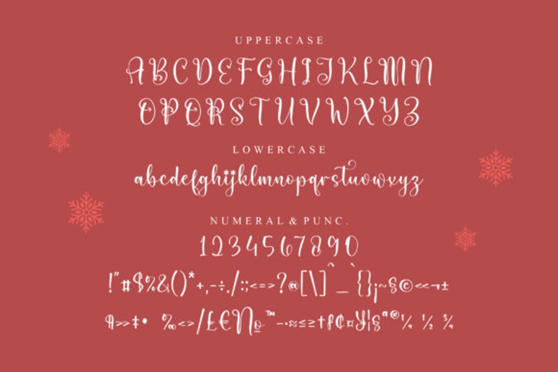 Saint Nicholas Font, Handwritten Font, Retro Font, Vintage Font ...