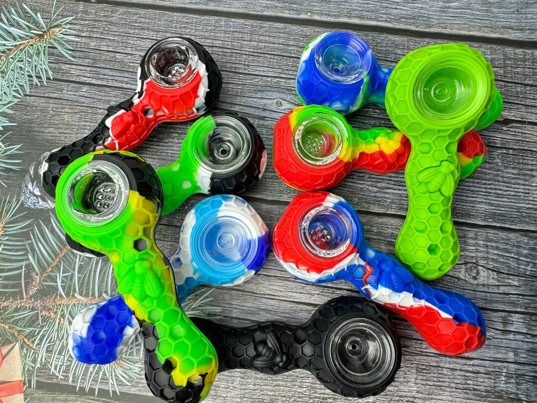 Honeycomb Silicone Pipe Blind Box Pipe Mystery Pipes Good Price ...