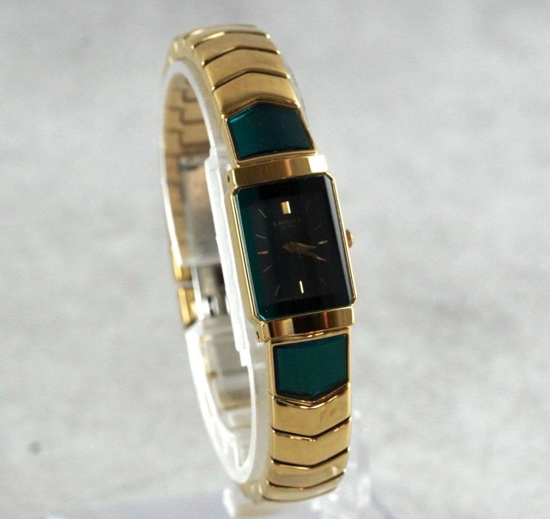 SEIKO LASSALE 1F20-6C70 Emerald Green - Etsy
