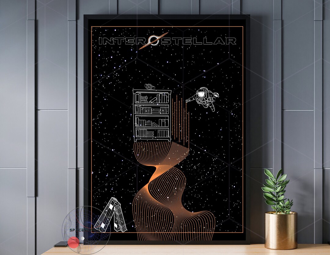 Interstellar Movie Poster - Etsy