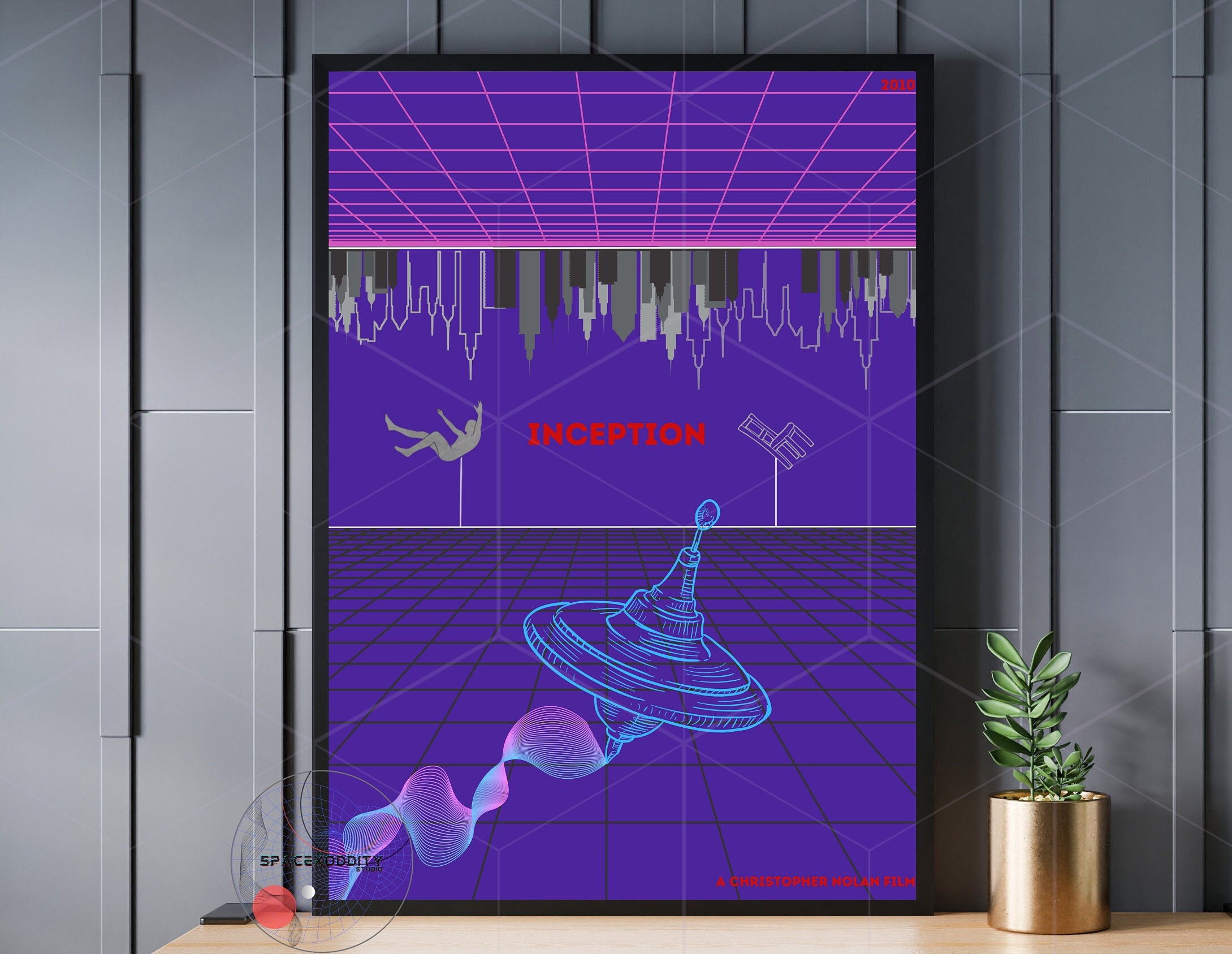 Inception Movie Poster - Etsy