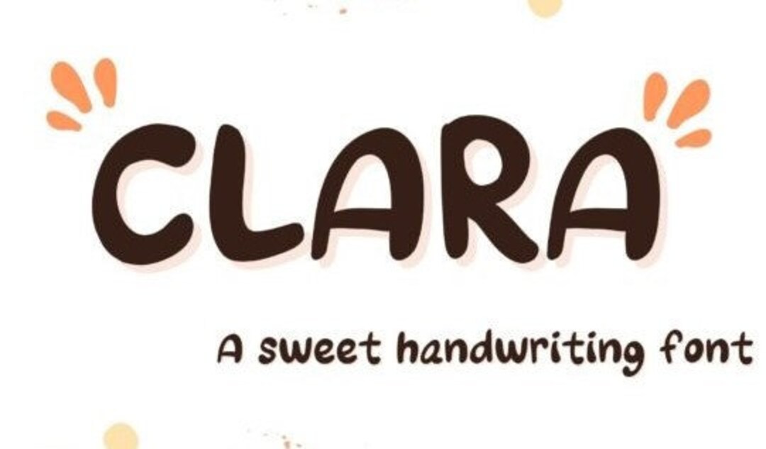 Clara Font, Wedding Script Font, Modern Font, Display Font, Cricut Font ...