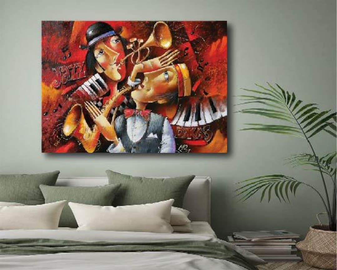 Pablo Picasso Street Musicians Canvas Poster Print, Pablo Picasso ...