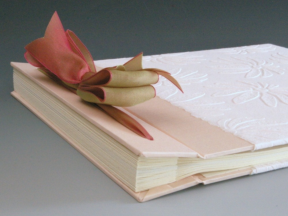Handmade Photo Album Pink Embossed Daisy Small - Etsy