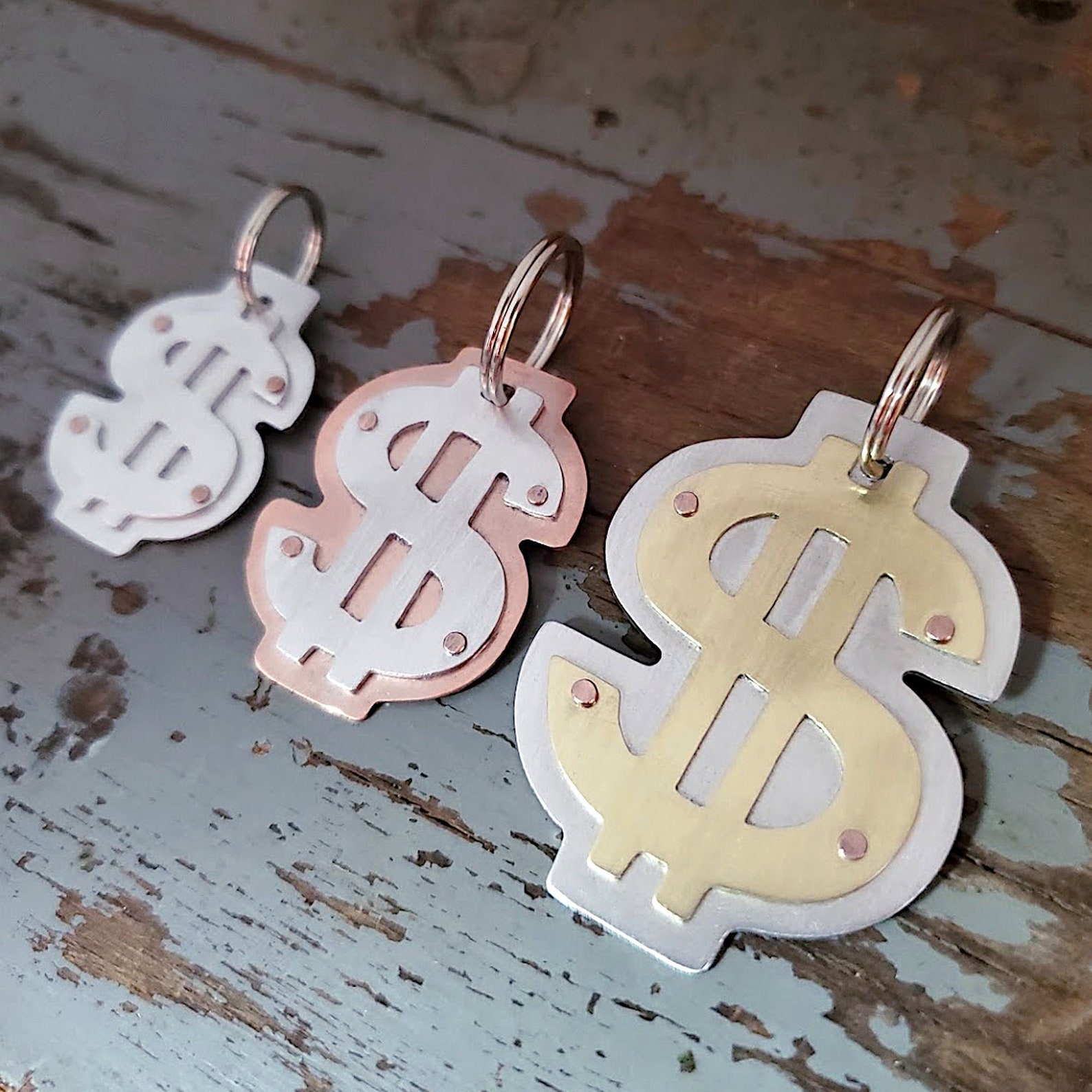 Dollar Sign Pet Tag - Etsy