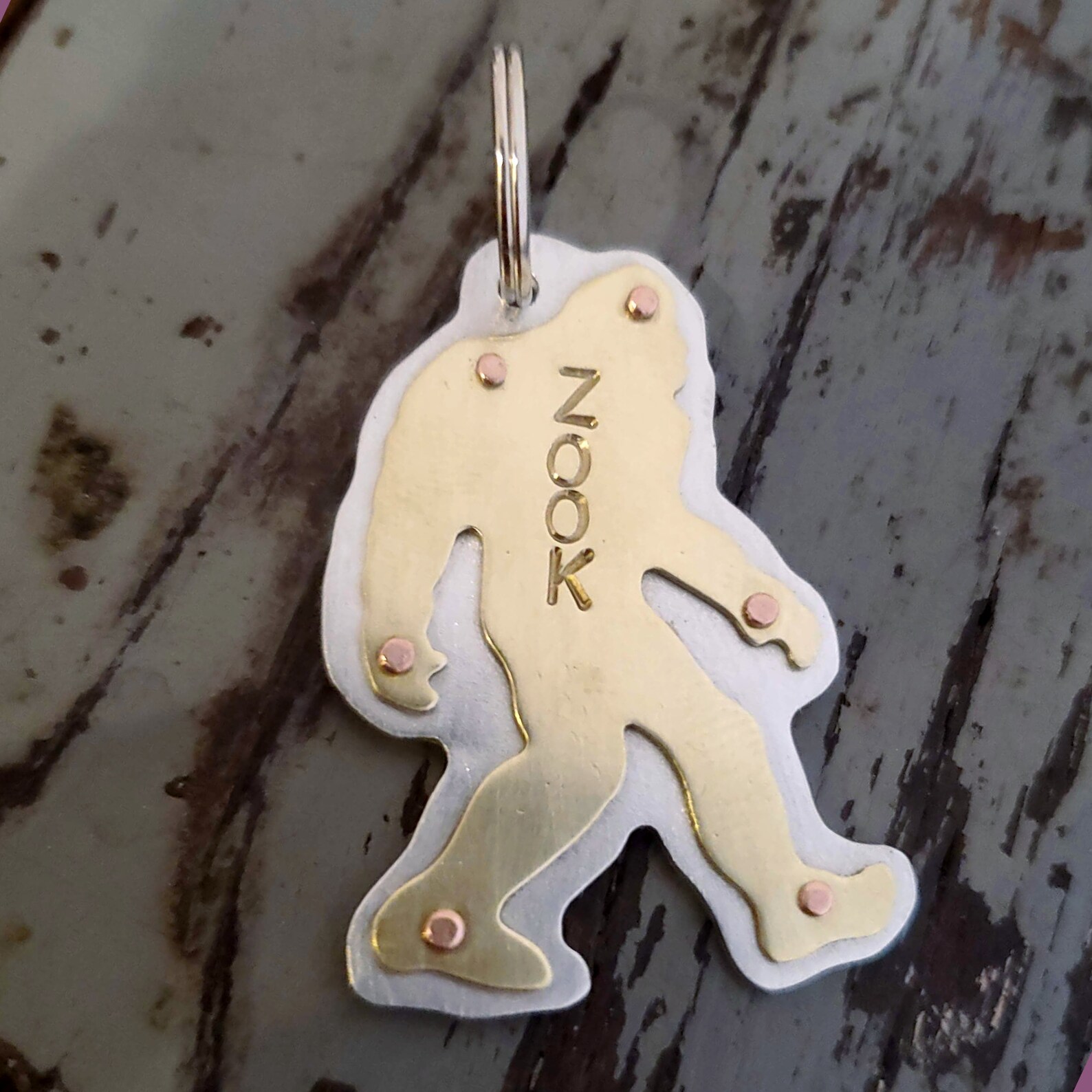 Bigfoot Sasquatch Pet Tag - Etsy