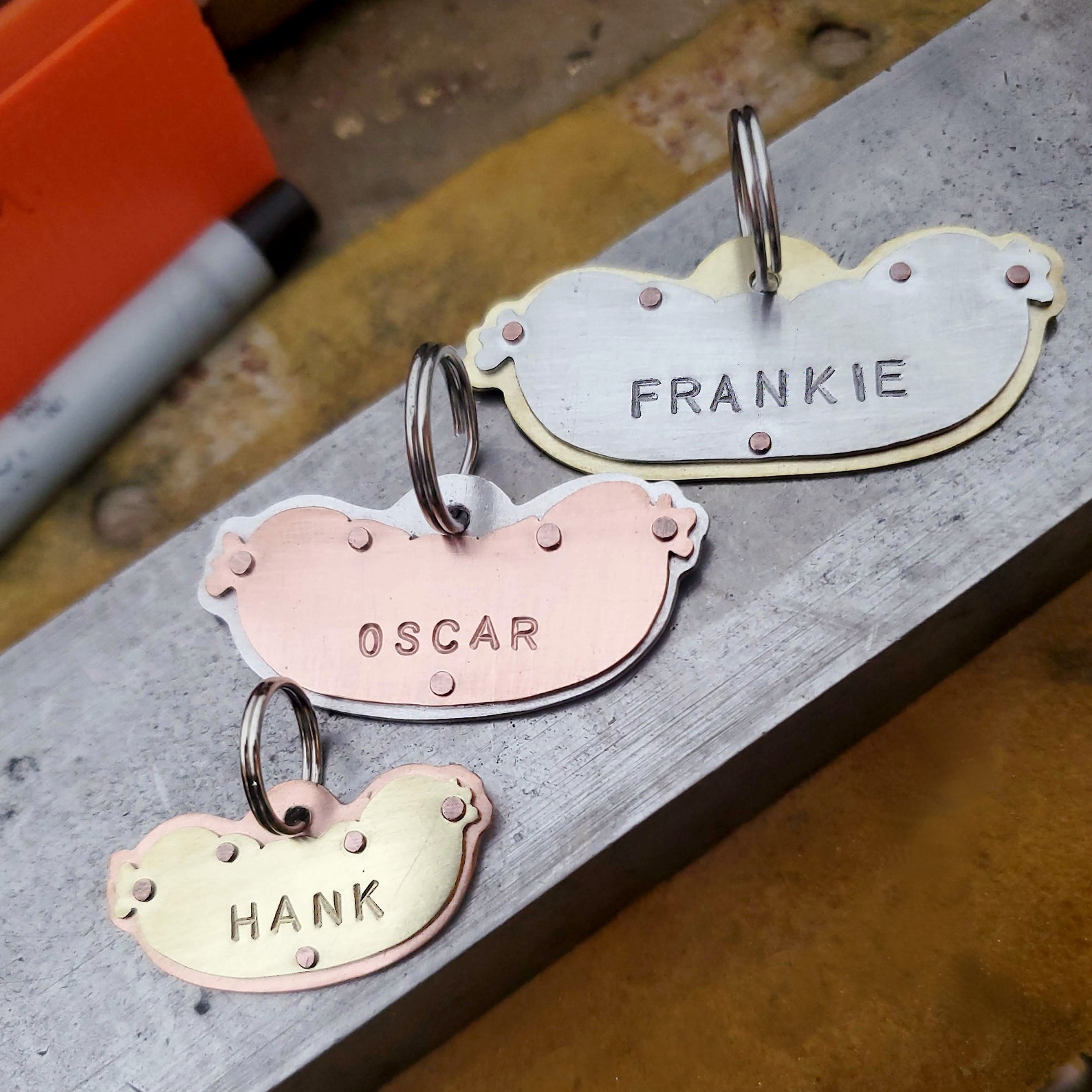 Sausage Pet Tag - Etsy