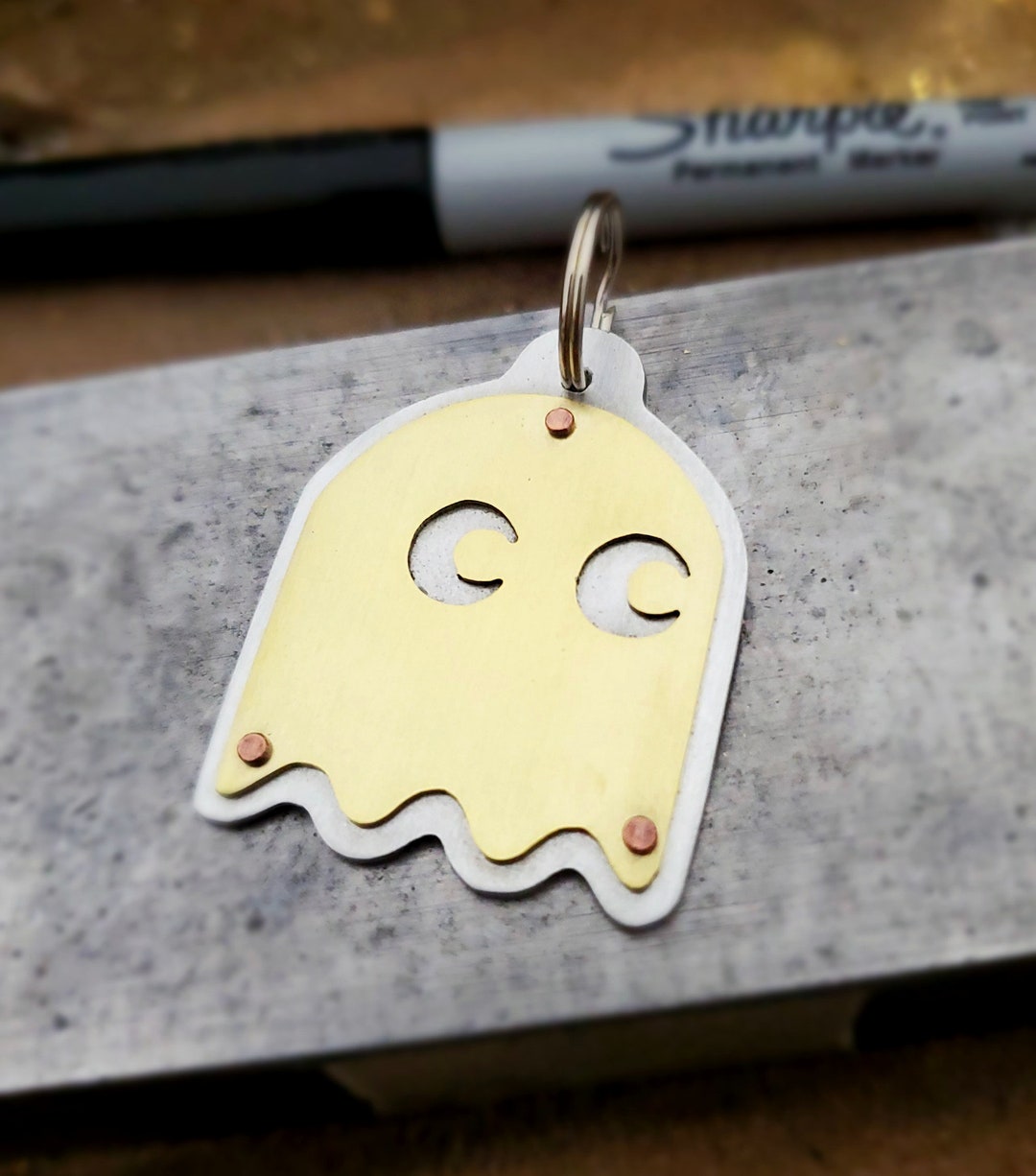 Ghost Pet Tag - Etsy