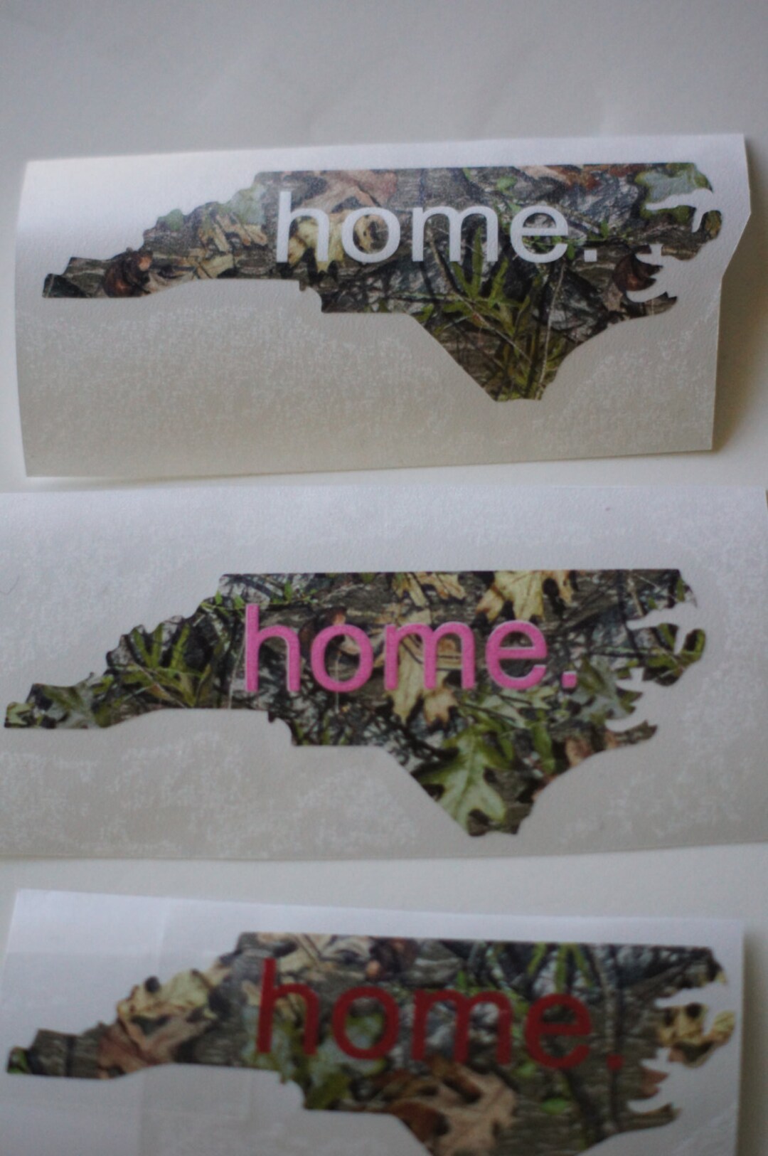 Custom CAMO or Solid STATE Vinyl Decal With HOME You Choose - Etsy