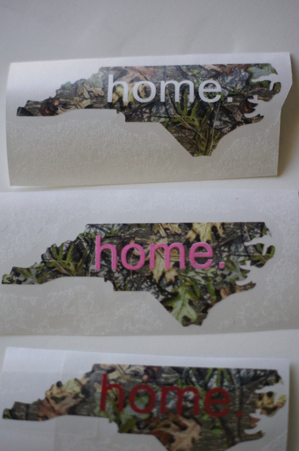 Custom CAMO or Solid STATE Vinyl Decal With HOME You Choose - Etsy