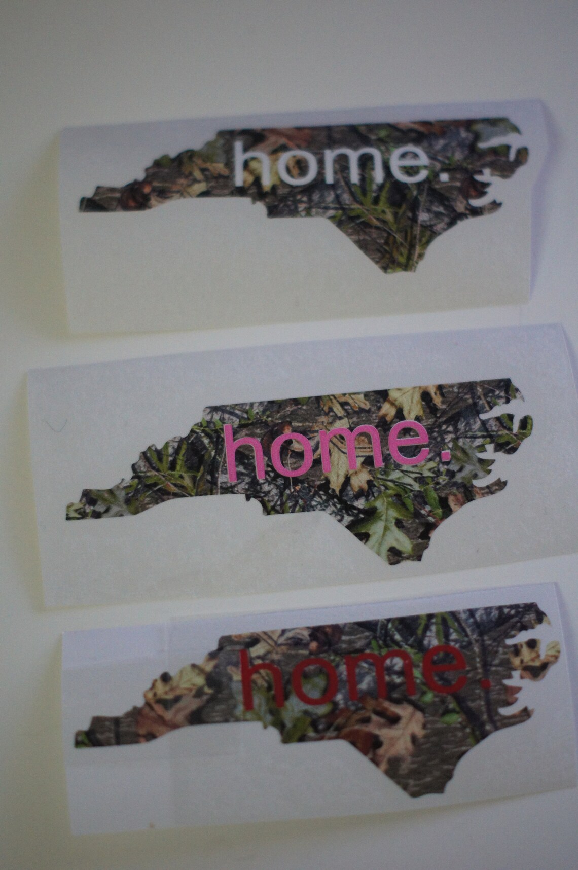 Custom CAMO or Solid STATE Vinyl Decal With HOME You Choose - Etsy