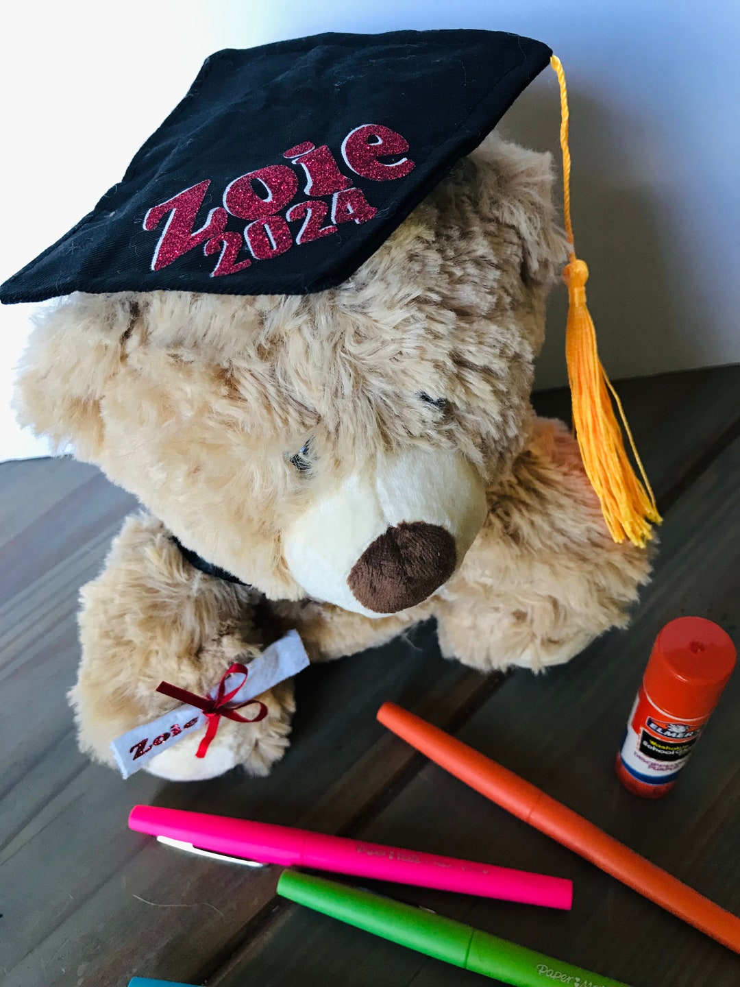 Kindergarten Graduation Bear, High School Personalized Bear, College ...