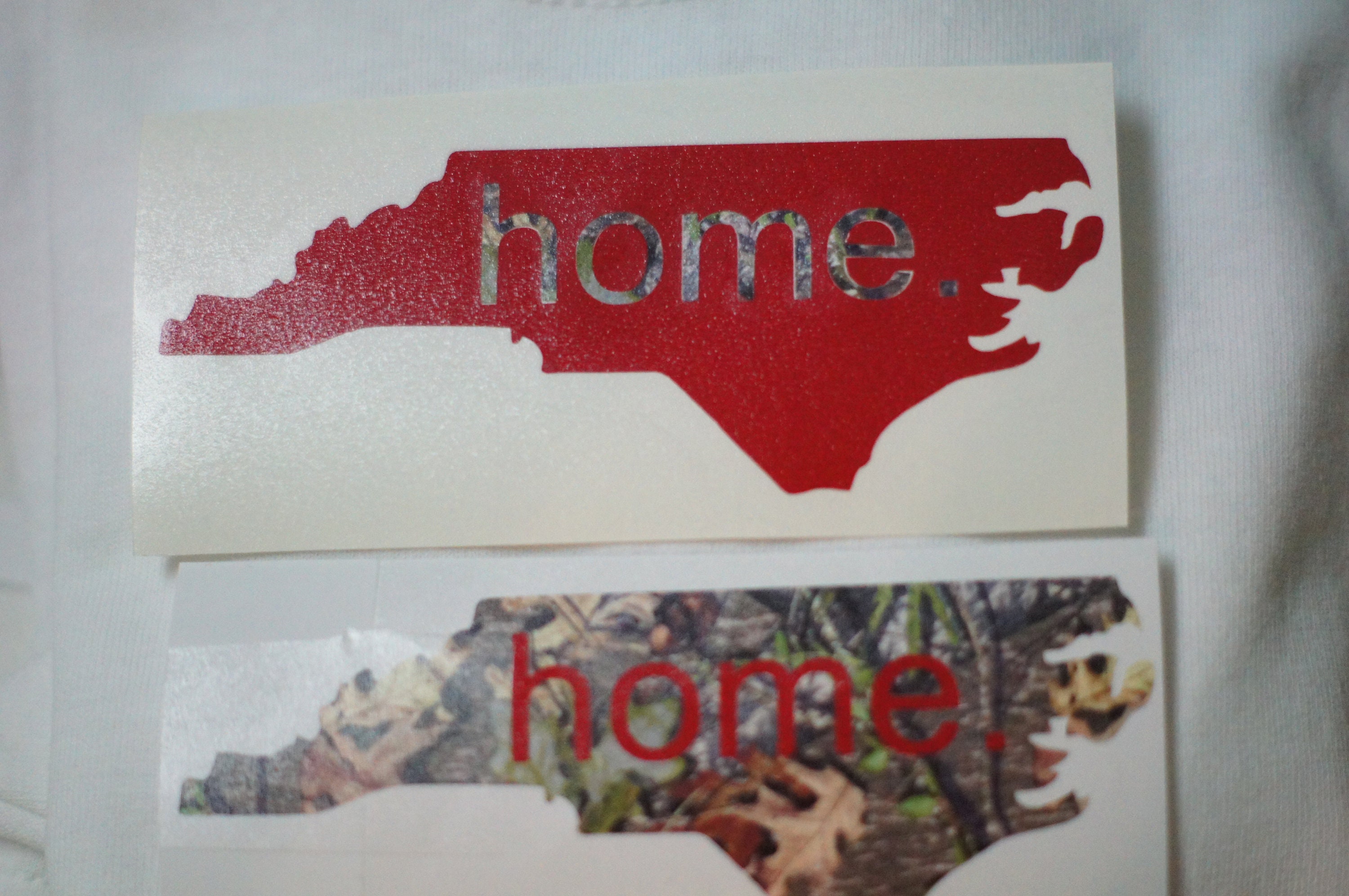 Custom CAMO or Solid STATE Vinyl Decal With HOME You Choose - Etsy
