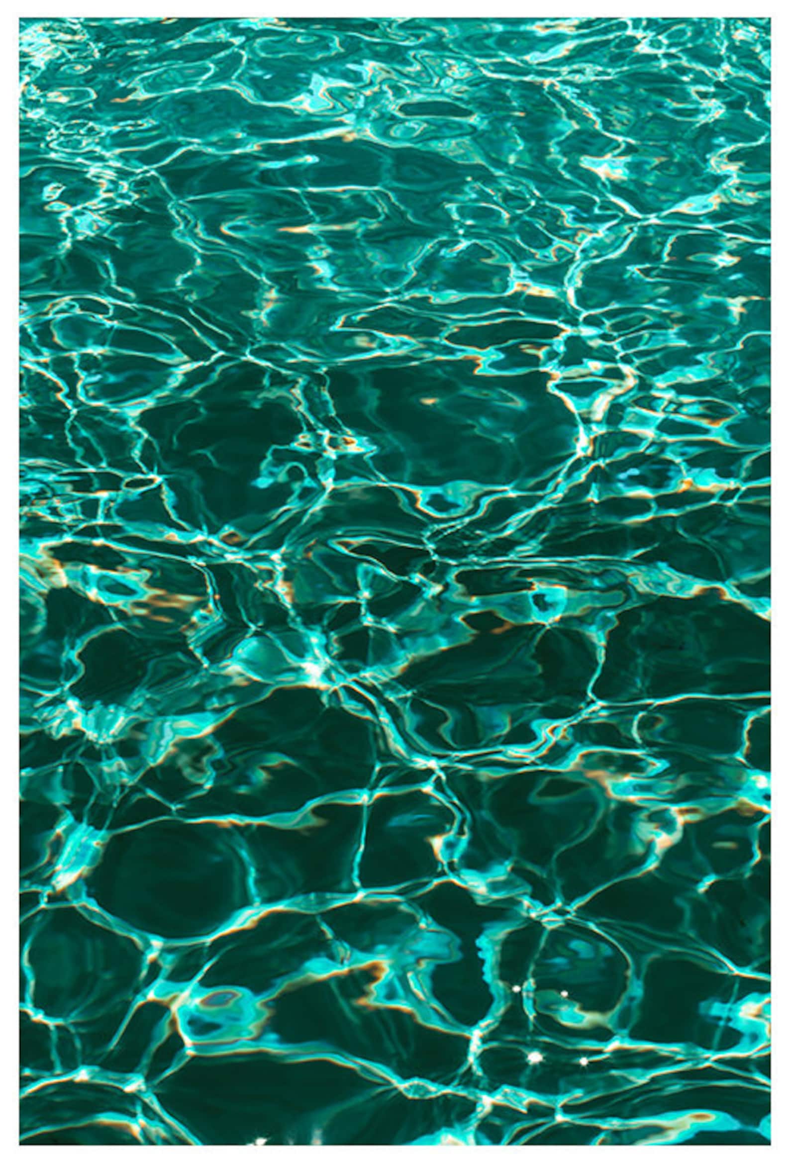 Abstract Swimming Pool Print, Pool Art, Natatorium #1, Landscape ...