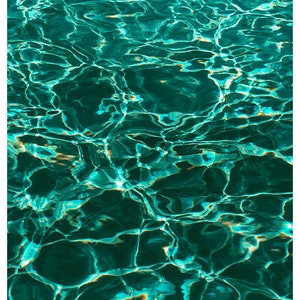 Abstract Swimming Pool Print, Pool Art, Natatorium #1, Landscape ...