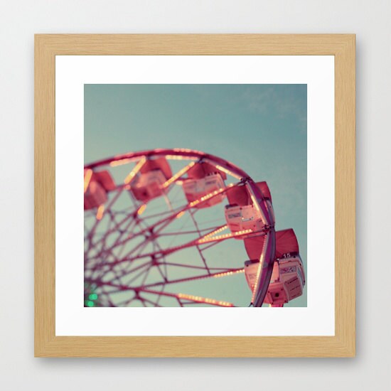 Fair Photograph Ferris Wheel Photograph Fine Art Print - Etsy