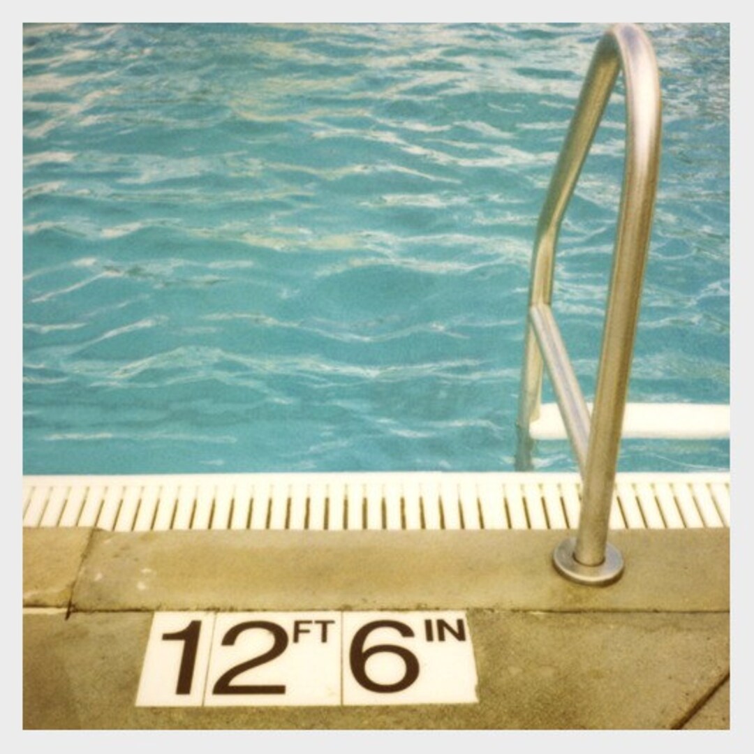 Polaroid Print Swimming Pool Print Deep Polaroid Art - Etsy