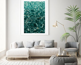 Abstract Swimming Pool Print Pool Art Natatorium 1 | Etsy