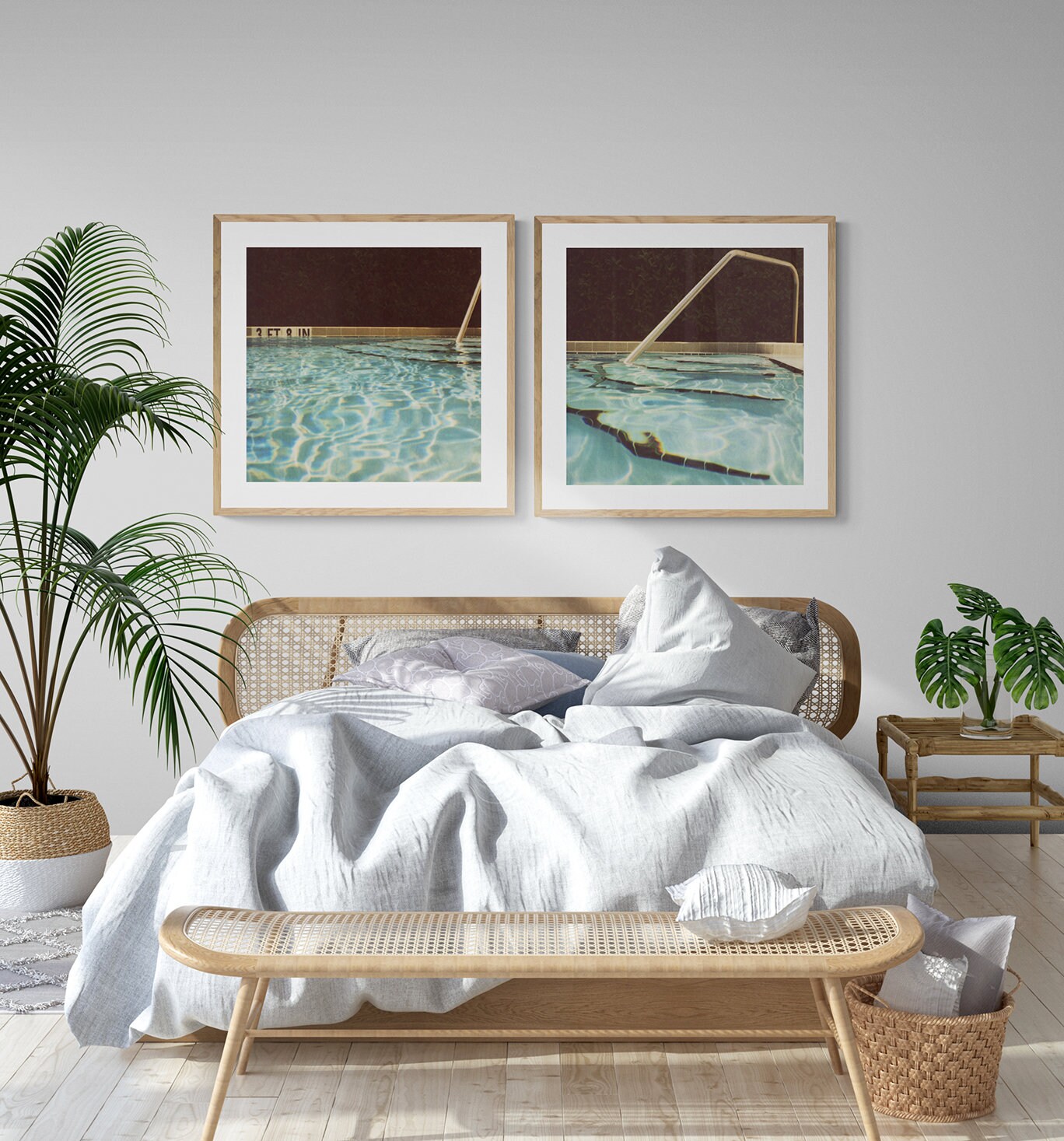 Polaroid Print, to Summer, Swimming Pool Print, Pool Photograph, Summer ...