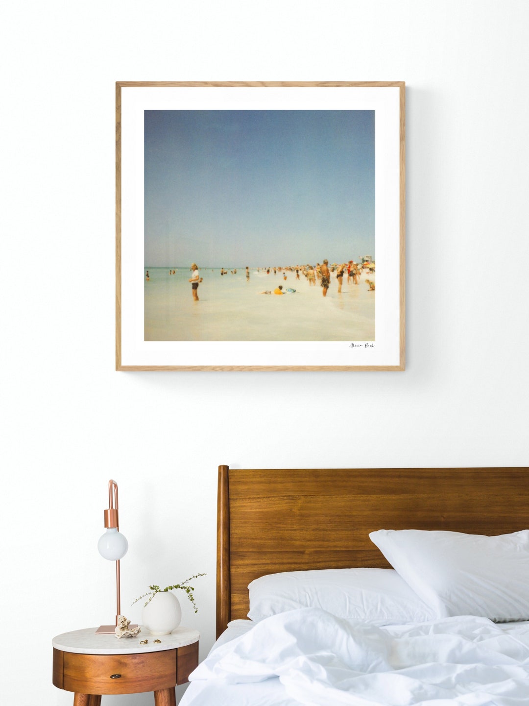 Polaroid Photograph, Beach Photograph, Siesta Key Print, Florida Art ...