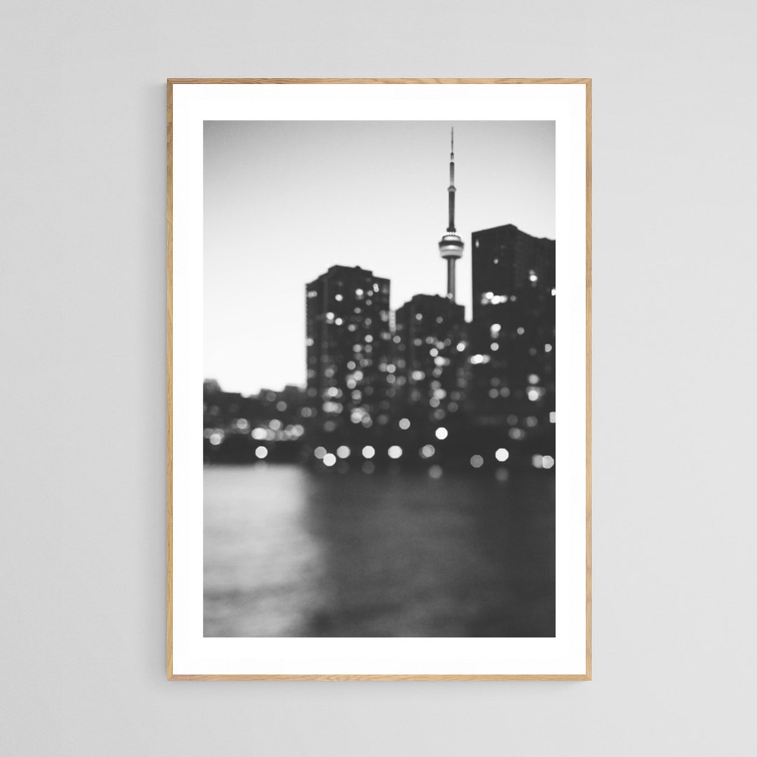 Toronto Photography, Abstract Art, Toronto at Night, Canada Print, Fine ...