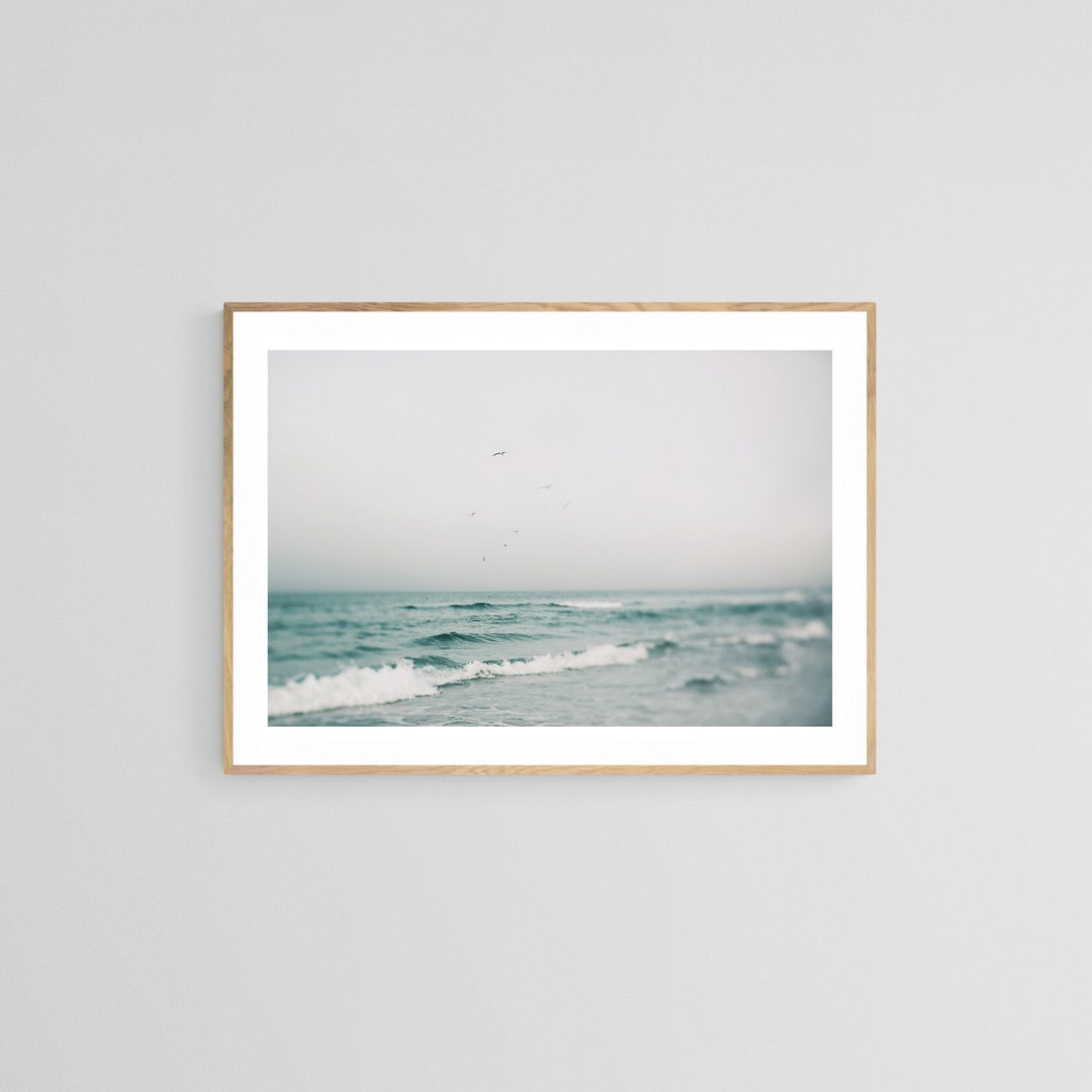 Beach Art Ocean Photography Ghost Birds Siesta Key Print - Etsy