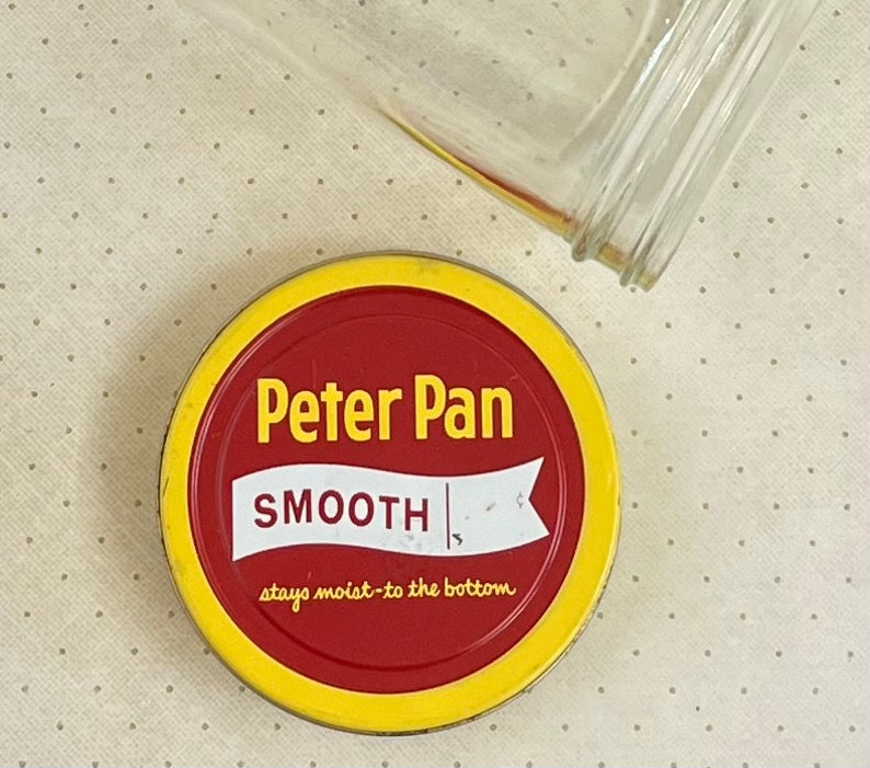 Vintage Peter Pan Peanut Butter Jar, Lidded Jar, Alexander H Kerr ...