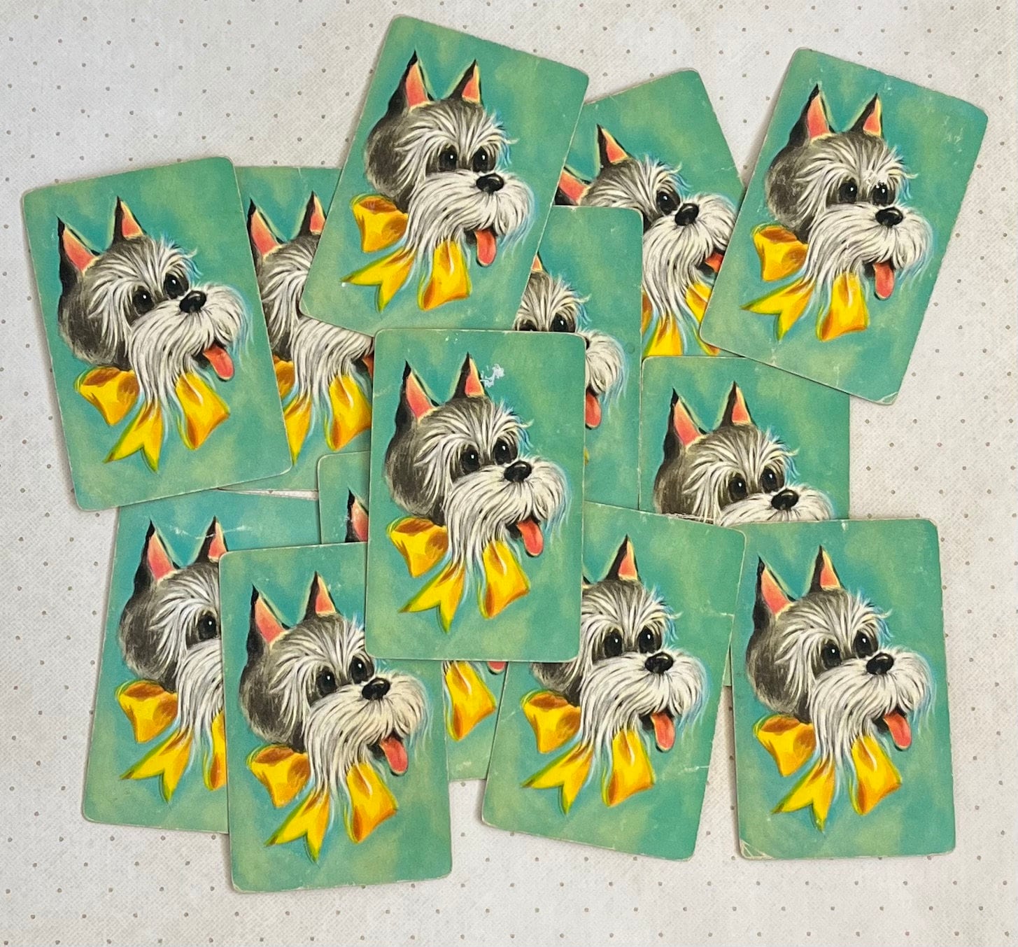 Vintage Stardust Playing Cards Dog Playing Cards Spades - Etsy