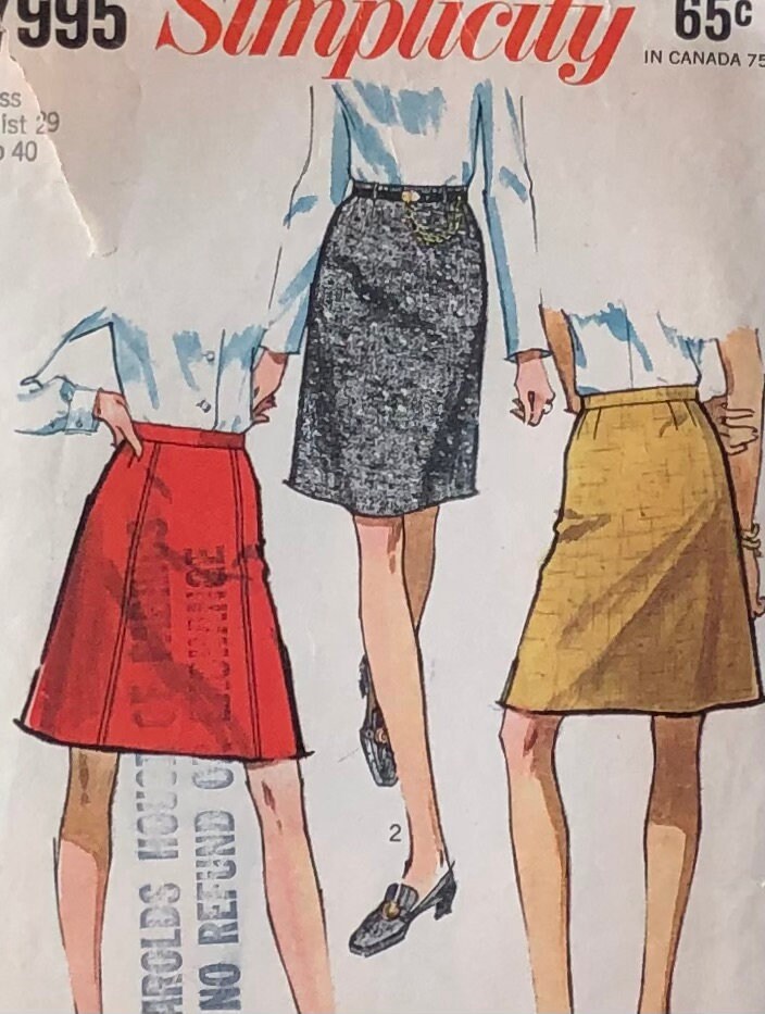 1970s Vogue Vest Pattern, Vogue 8968, Size 14 - Etsy