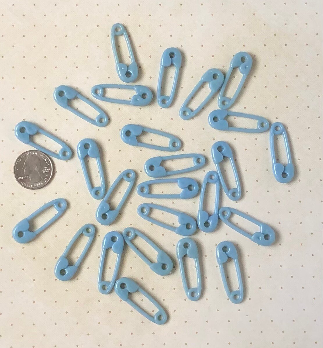 1980s Plastic Diaper Pins, Baby Shower Decor, Cupcake Toppers - Etsy