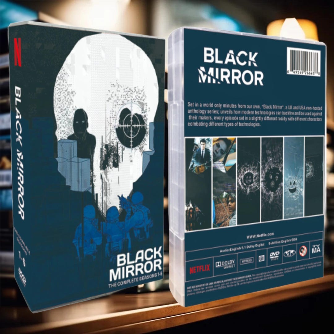Black Mirror the Complete Seasons1-6, 12DVD English Rory Kinnear/rupert ...