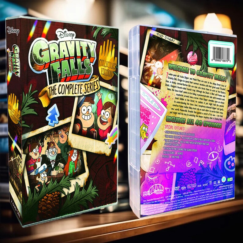Gravity Falls 7DVD Animation English Jason Ritter Alex Hirsch Kristen ...