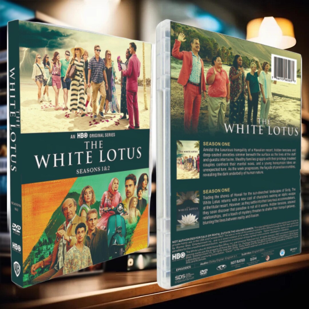 The White Lotus Seasons 1-2, 4DVD English Jennifer Coolidge/murray ...