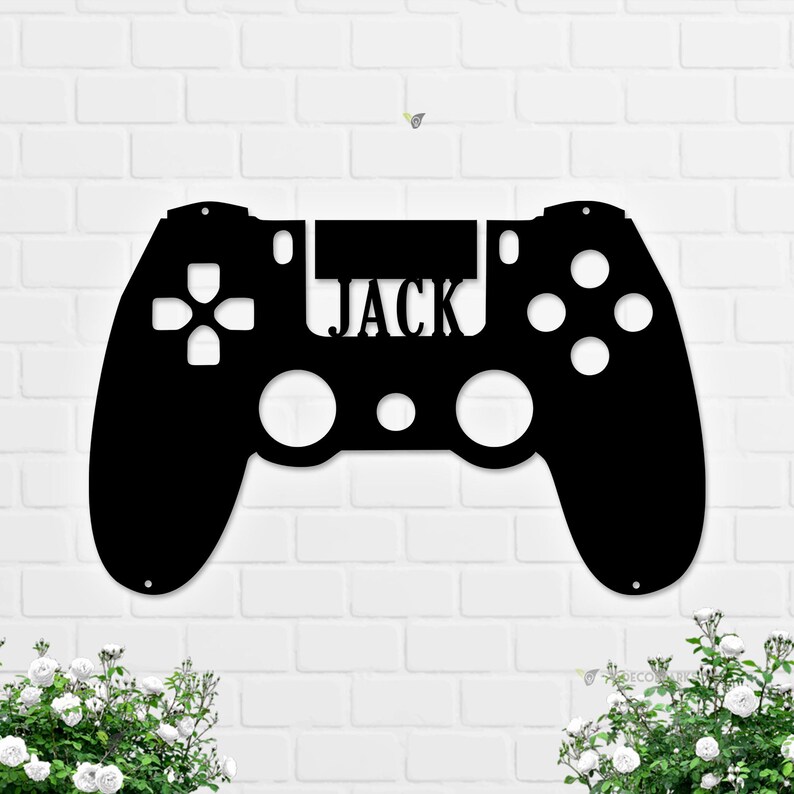 Custom Metal Game Zone Sign Led Light, Gaming Zone Name Sign, Video ...