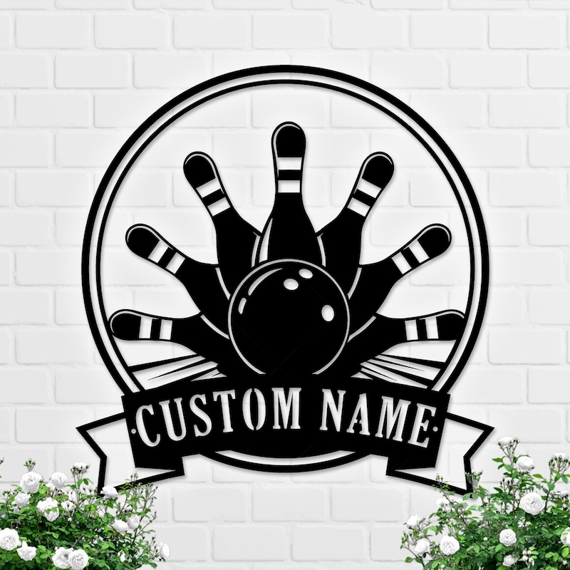 Bowling Alley Sign - Etsy