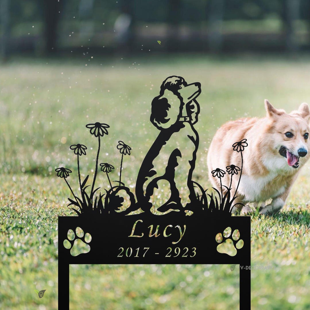 Personalized Poodle Memorial Stake Sign, Pet Grave Marker, Poodle Gift ...