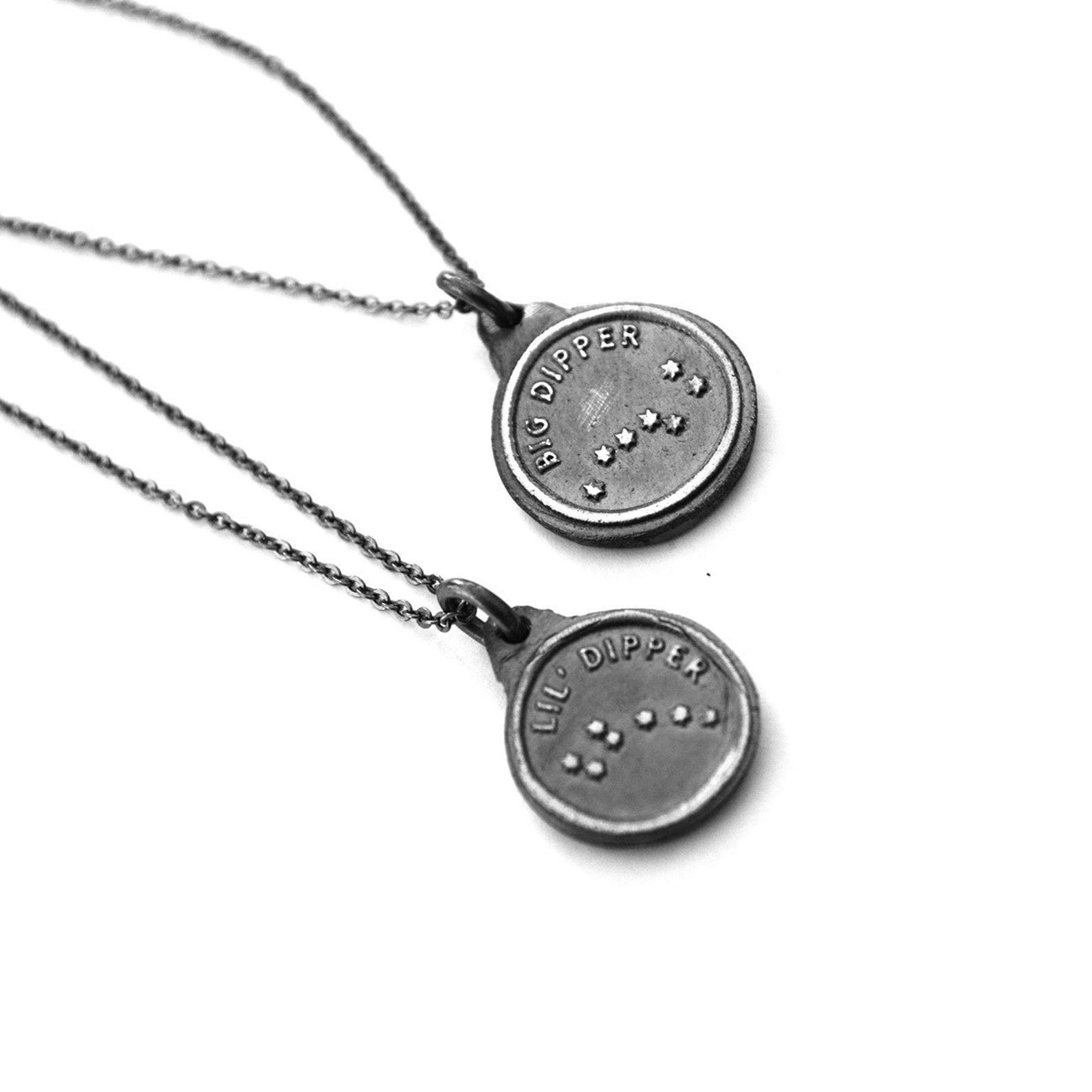 Big Dipper & Little Dipper Necklace Set - Etsy
