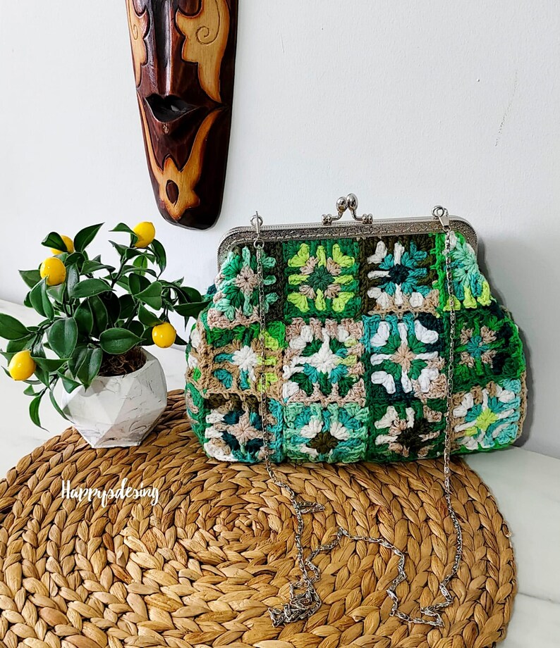 Vintage Poppins Tote Bag,crochet Style Bag,handmade Bag - Etsy