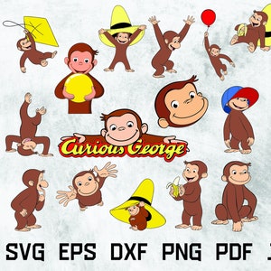 Curious George - Etsy