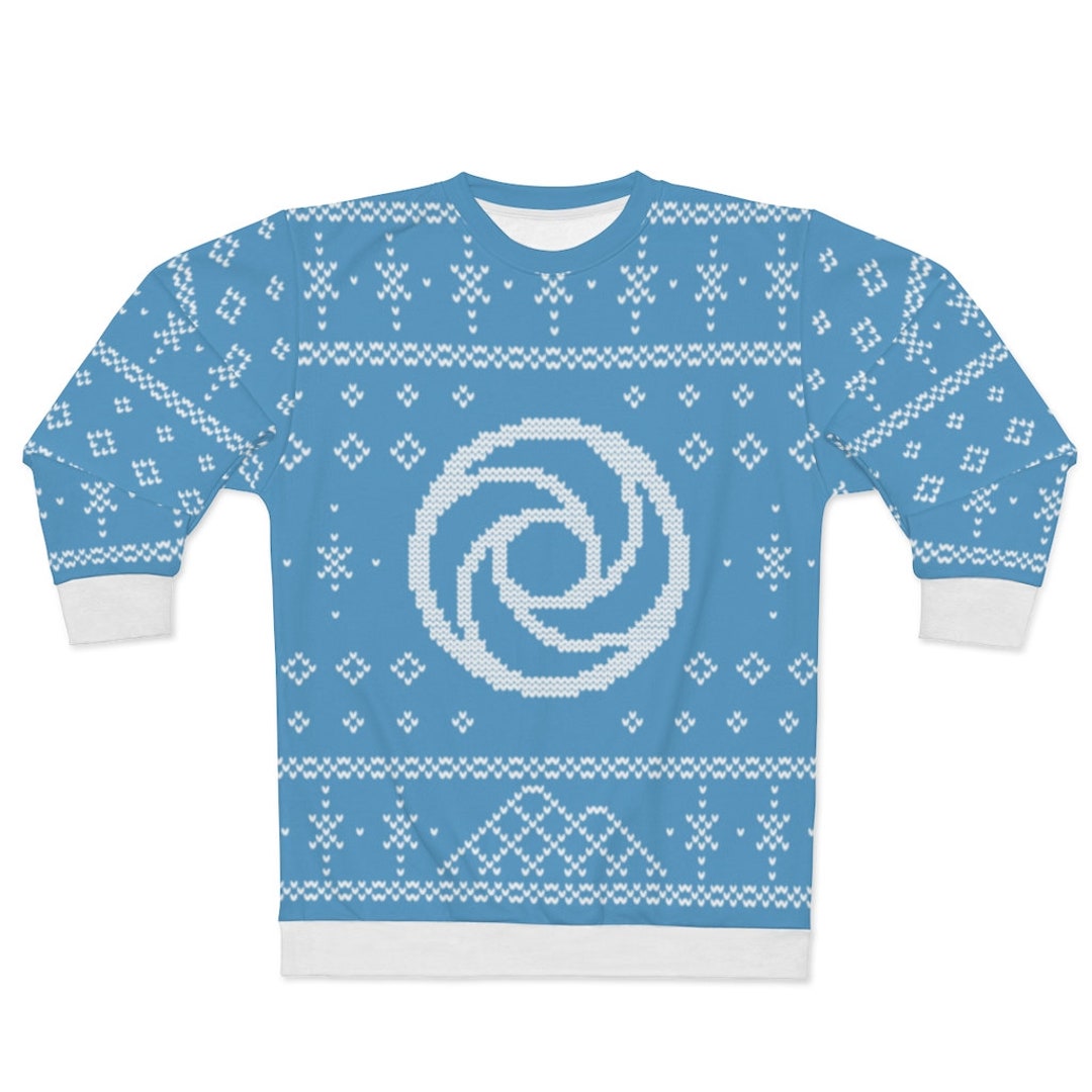 Figment's Holiday Sweater AOP Unisex Sweatshirt - Etsy