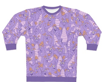 Figment's Holiday Sweater AOP Unisex Sweatshirt | Etsy