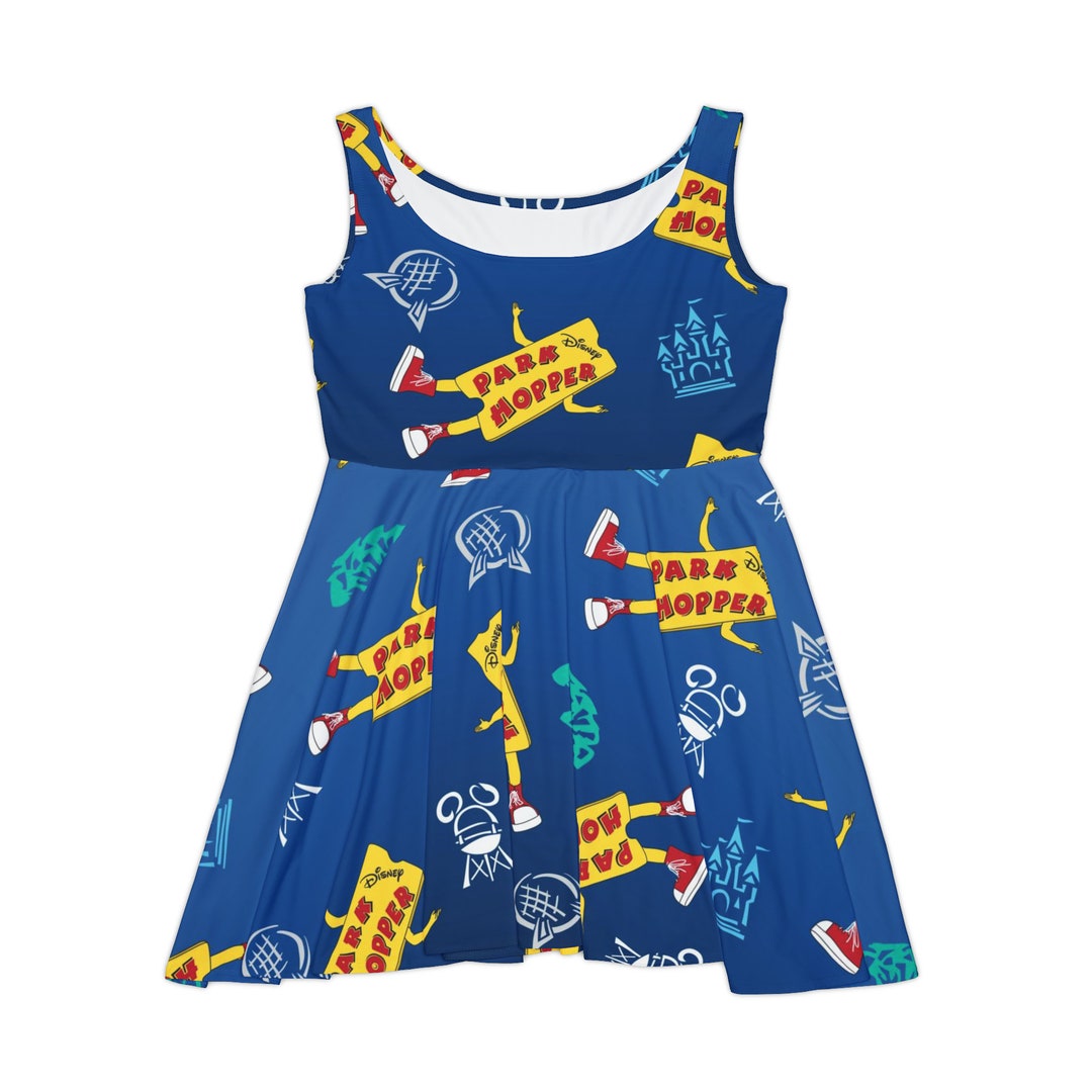 Park Hopper Women's Skater Dress AOP - Etsy