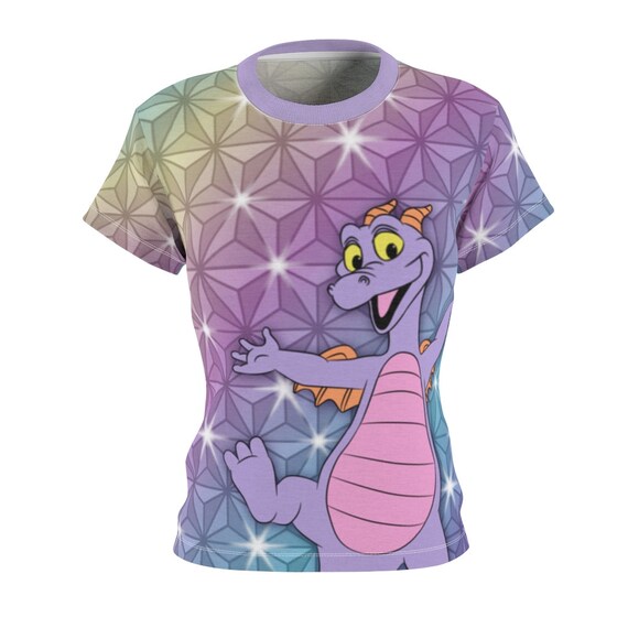 Figment Epcot Beacon of Magic Women's AOP Cut & Sew Tee - Etsy