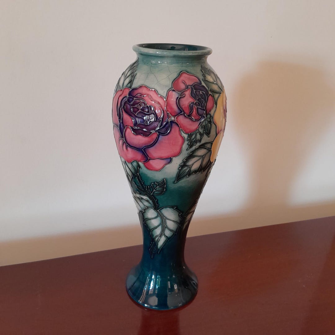 Moorcroft Pottery Rose - Etsy