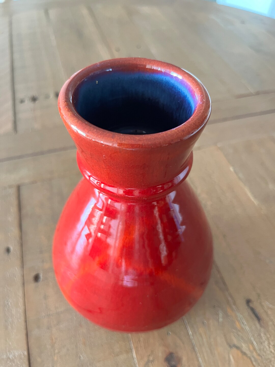 Blue Mountain Pottery Rare Signed Flambé Vase : Dominic Stanzione - Etsy