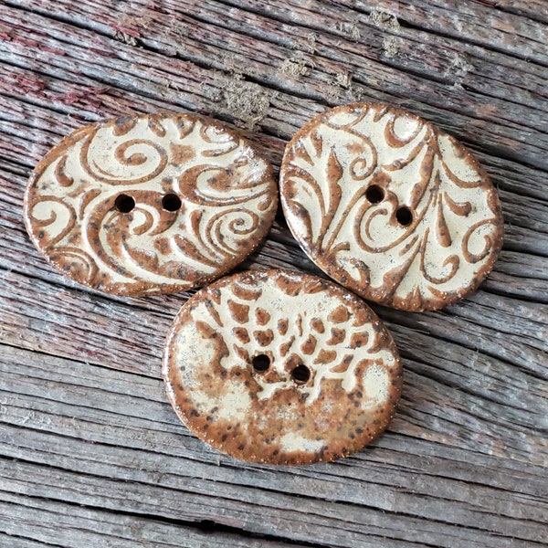 Clay Buttons - Etsy