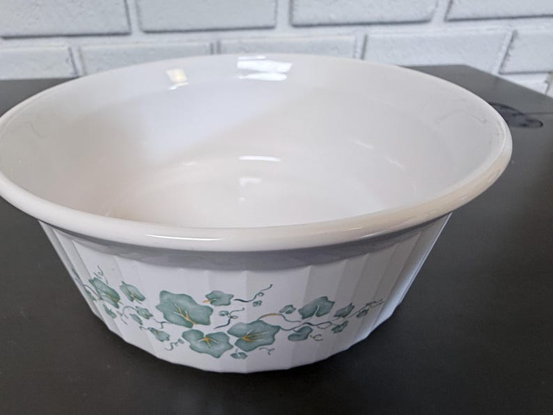 Vintage Corning Ware Casserole Dish, French White Ivy, 1.5 Quart - Etsy